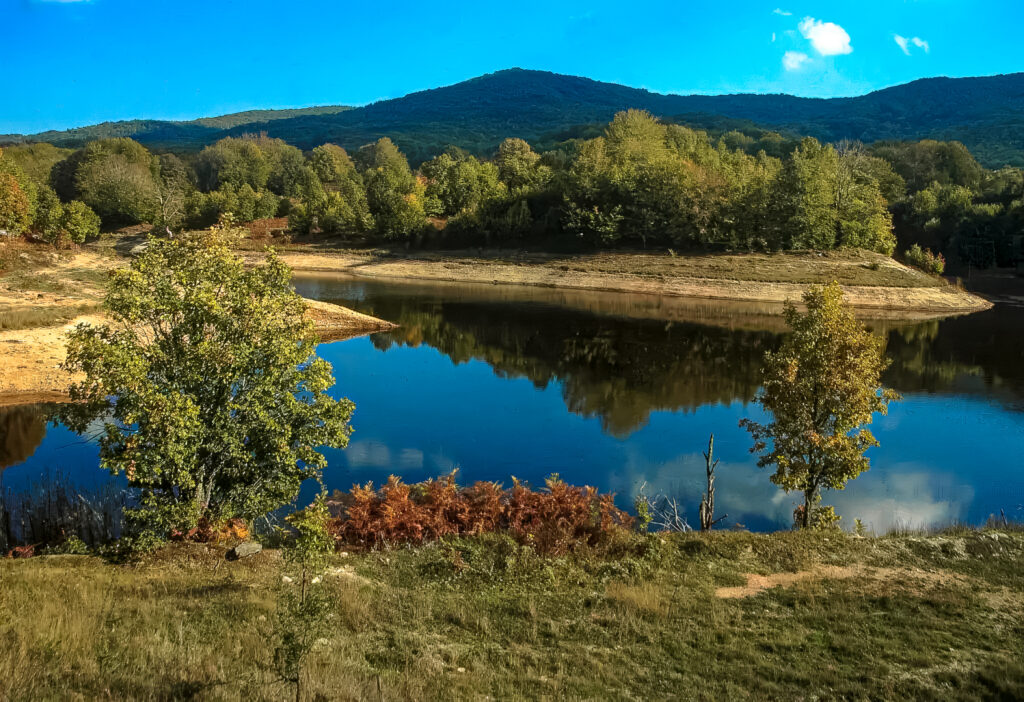 Reservoir Lake Logga - Meteora - Pyli Geopark